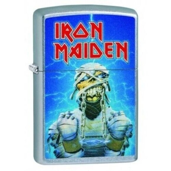 Zippo | Accessories | Collectable Iron Maiden Mummy Zippo Lighter ...